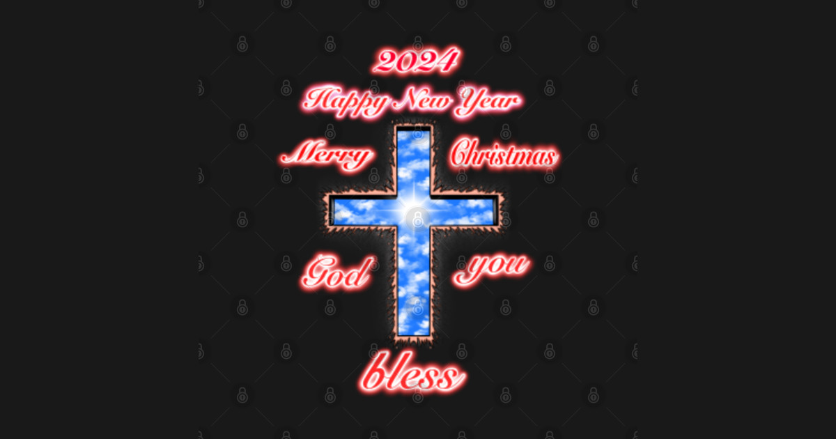 Jesus Christ cross holy cross merry Christmas and happy new year god ...