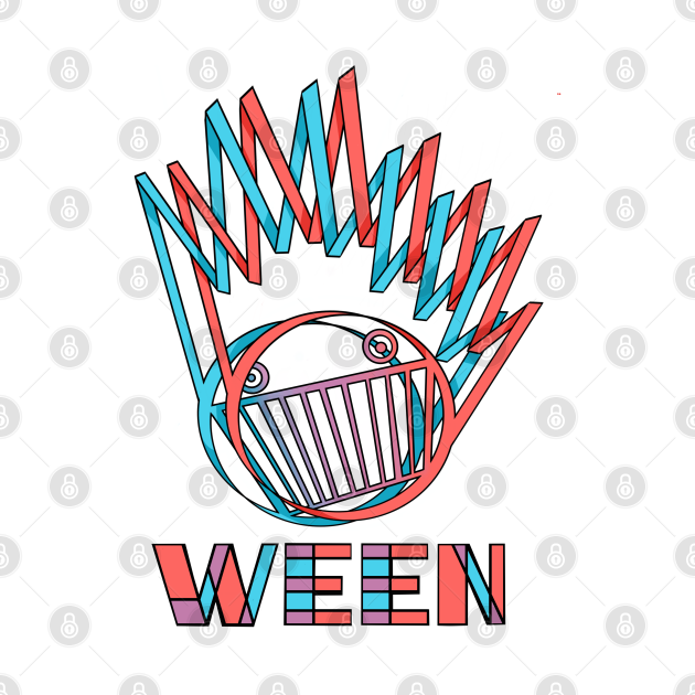 Ween Boognish In 3d Ween T Shirt Teepublic