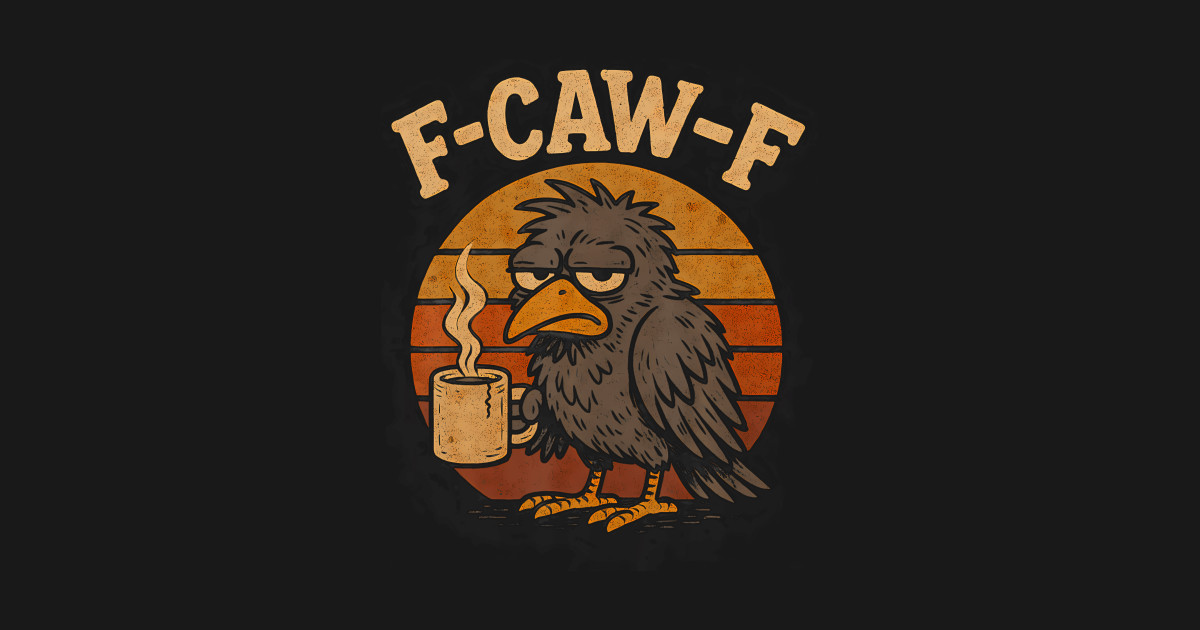 F Caw F - Custom Printed Apparel - T-Shirt | TeePublic