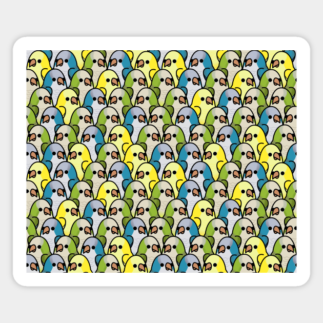 Too Many Birds!™ Quaker Squad - Too Many Birds - Sticker | TeePublic