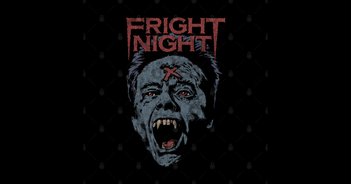 Fright Night, Horror, Cult Classic, Vampire - Fright Night - Sticker ...