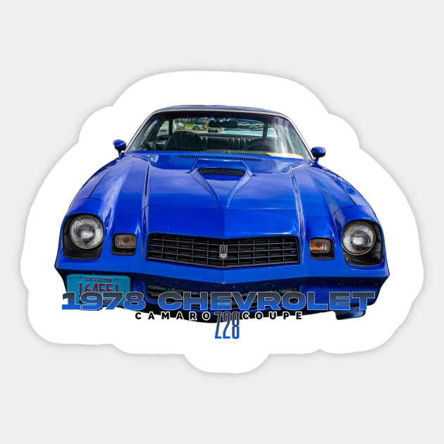 1978 Chevrolet Camaro Z28 Coupe - 1978 Chevrolet Camaro Z28 - Sticker ...