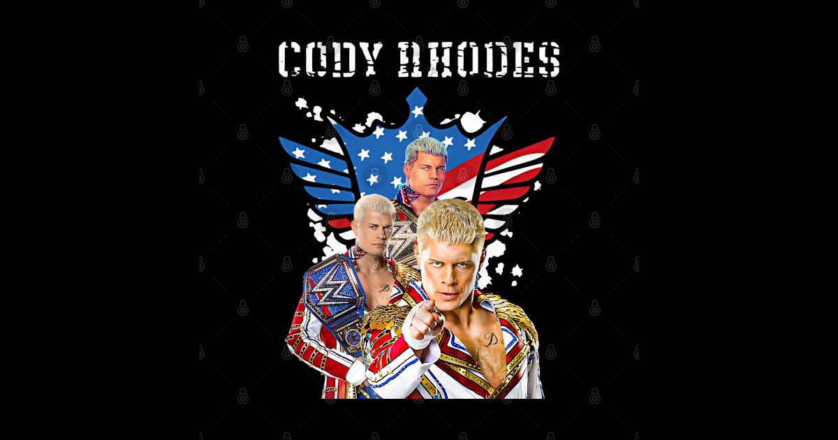 Cody Rhodes Retro - Cody Rhodes - Sticker | TeePublic