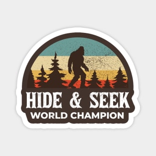 Bigfoot Hide And Seek World Champion Vi Magnets for Sale | TeePublic