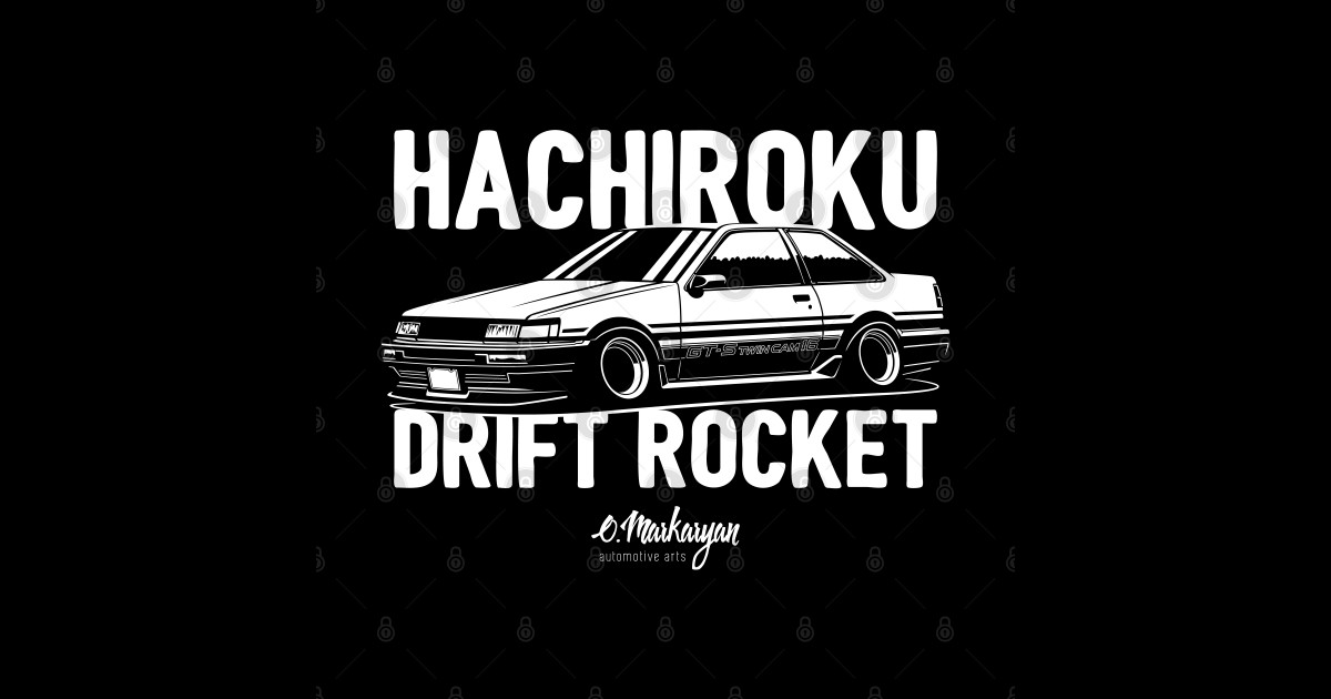 AE86 - Trueno - Sticker | TeePublic