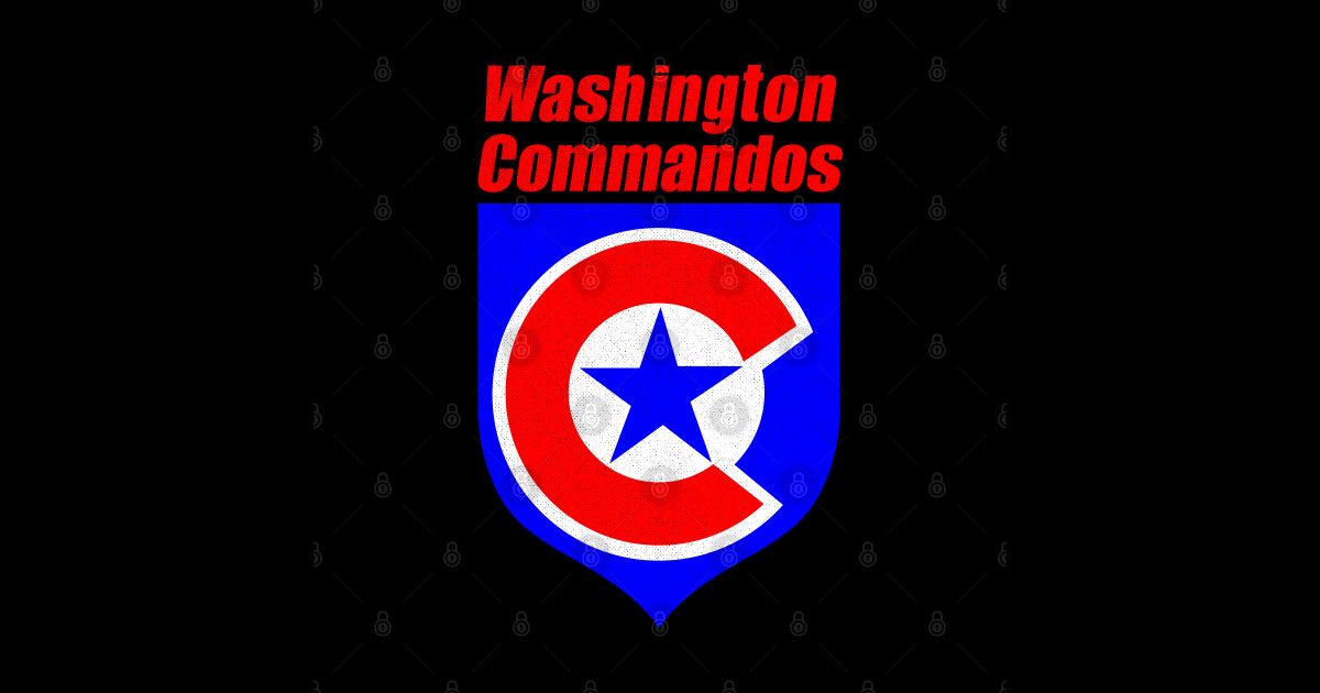 Defunct Washington Commandos AFL Football 1987 - Washington Dc ...