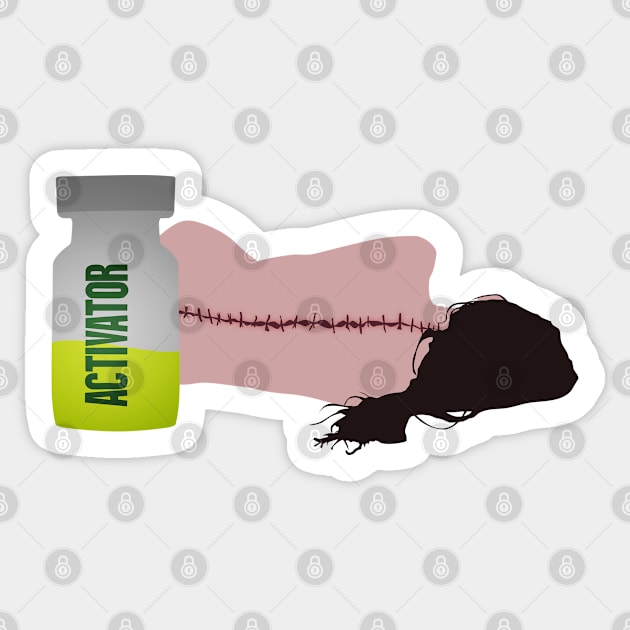 The Activator and— - The Substance - Sticker | TeePublic