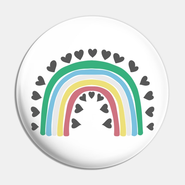 Disability pride flag rainbow - Disability Pride - Pin | TeePublic