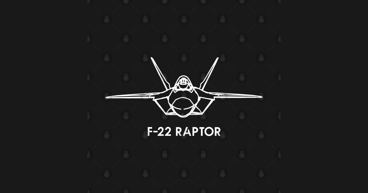 Lockheed Martin F-22 Raptor - F22 Raptor - T-Shirt | TeePublic