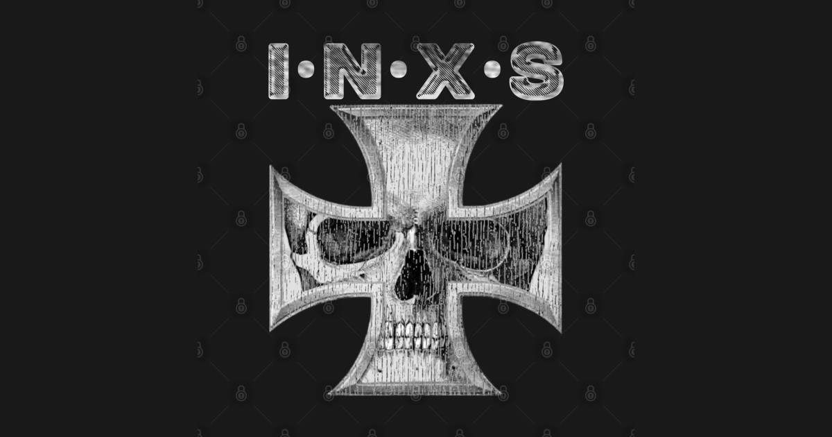 Inxs skull - Inxs - T-Shirt | TeePublic