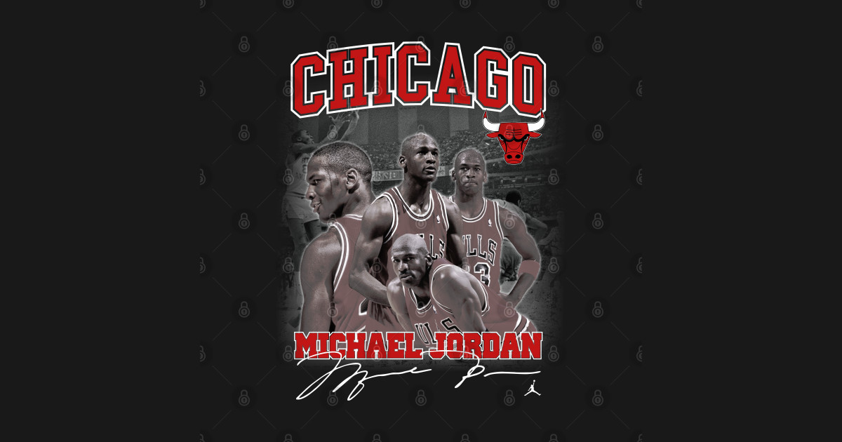 Michael Jordan Chicago - Michael Jordan - T-Shirt | TeePublic