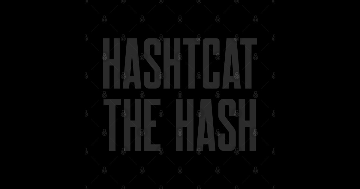 Cybersecurity Hashcat The Hash Hashcat Sticker Teepublic