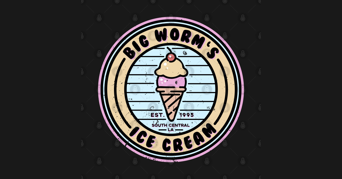 Big Worm's Ice Cream - Big Worms Ice Cream - T-Shirt | TeePublic