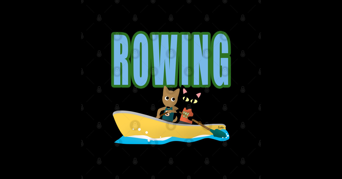 Rowing - Animal - Long Sleeve T-Shirt | TeePublic