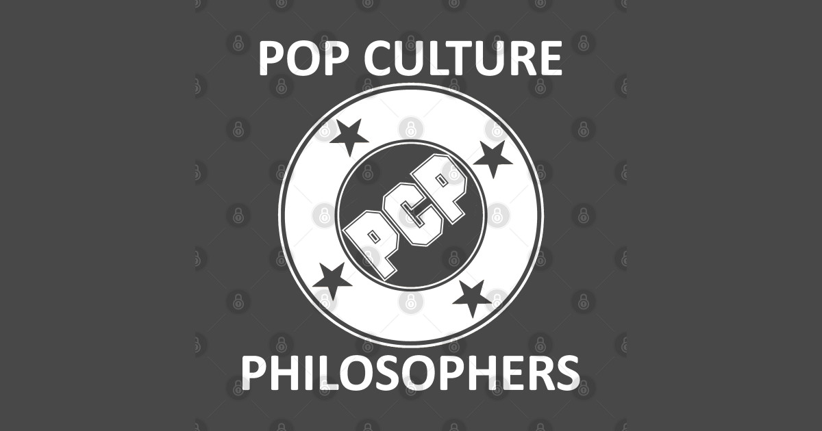 PCP Bullet Comic Logo Variant in White - Pop Culture Philosophers - T ...