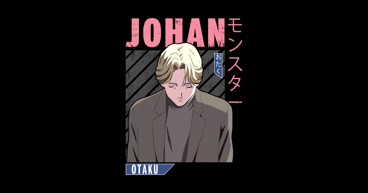 Johan Monster Anime - Johan Liebert - Sticker | TeePublic