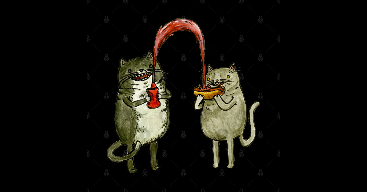 The Magic of Teamwork - Cat - Sticker | TeePublic