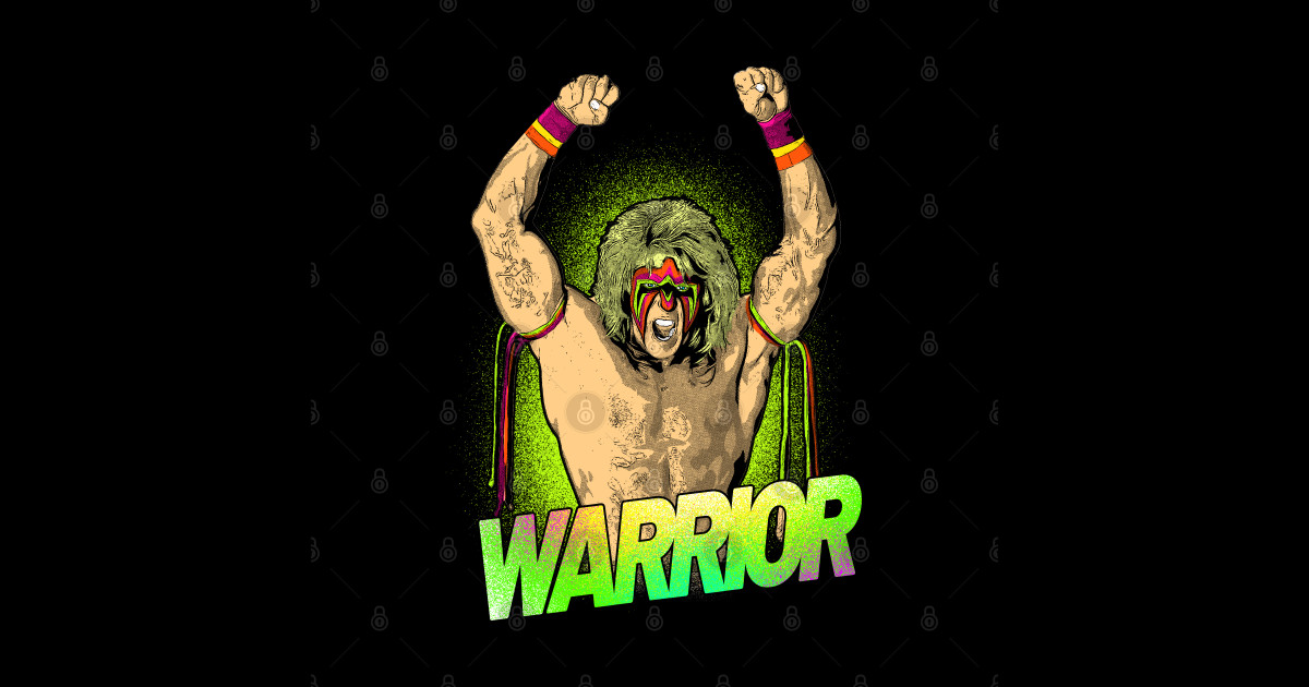 The Ultimate - Ultimate Warrior - Sticker | TeePublic