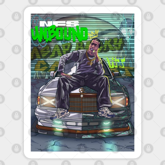 NFS UNBOUND ART - Nfs - Sticker | TeePublic