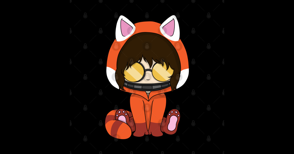 creepypasta red panda (ticci toby) - Creepypasta - Sticker | TeePublic