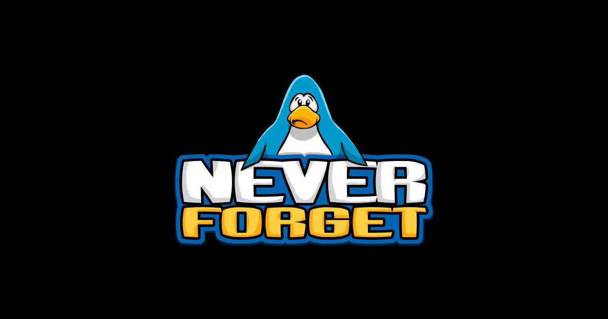 Club Penguin Forever - Club Penguin - Sticker | TeePublic