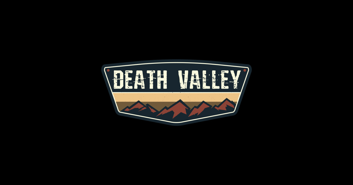 Death Valley Logo Apparel & Accessories - Death Valley - Magnet | TeePublic