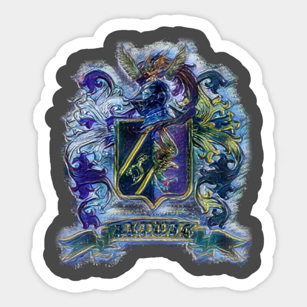 Ludwig Coat of Arms - Coat Of Arms - Sticker | TeePublic