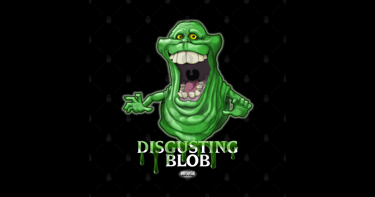 Disgusting Blob - Slimer - Sticker | TeePublic