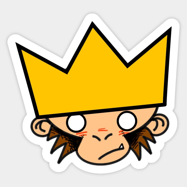 the monkey king - Monkey King Illustration - Sticker | TeePublic