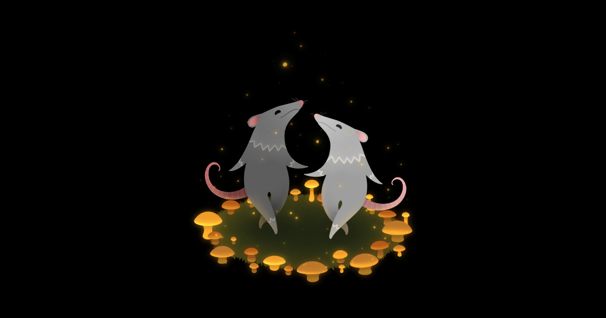 Dancing witch rats - Spooky - Posters and Art Prints | TeePublic