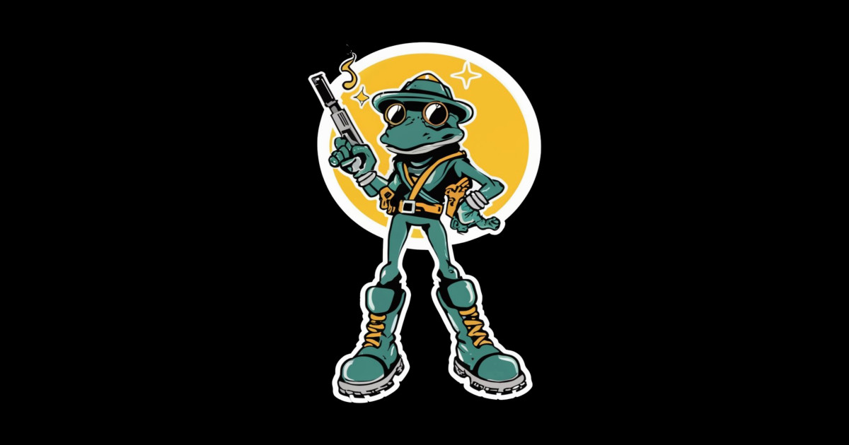 Unique Super Hero Frogman Anime Cartoon Art Character - Superhero ...
