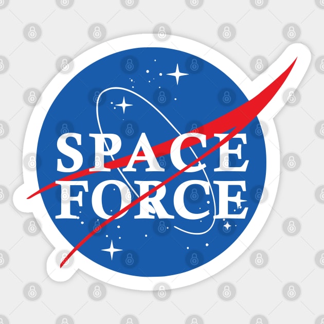 Nasa Space Force - Nasa - Sticker | TeePublic