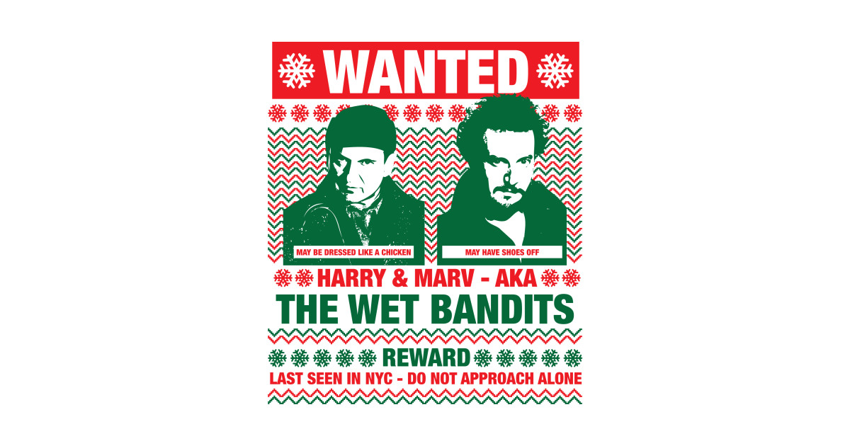 Wet Bandits - Home Alone - T-Shirt | TeePublic