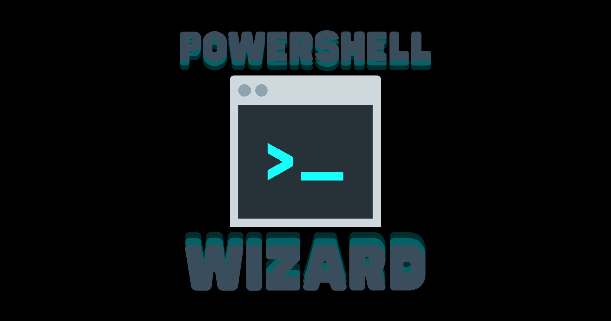 Powershell Wizard - Powershell Wizard - Sticker | TeePublic