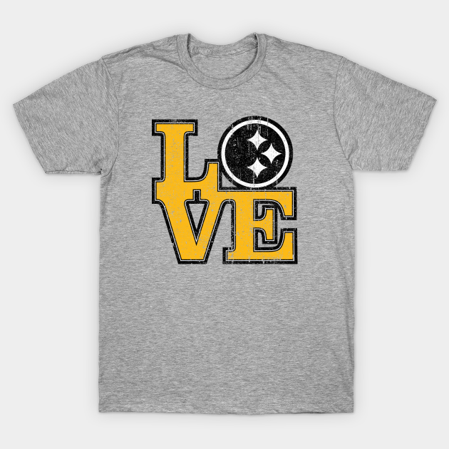 Love Pittsburgh - Pittsburgh - T-Shirt | TeePublic