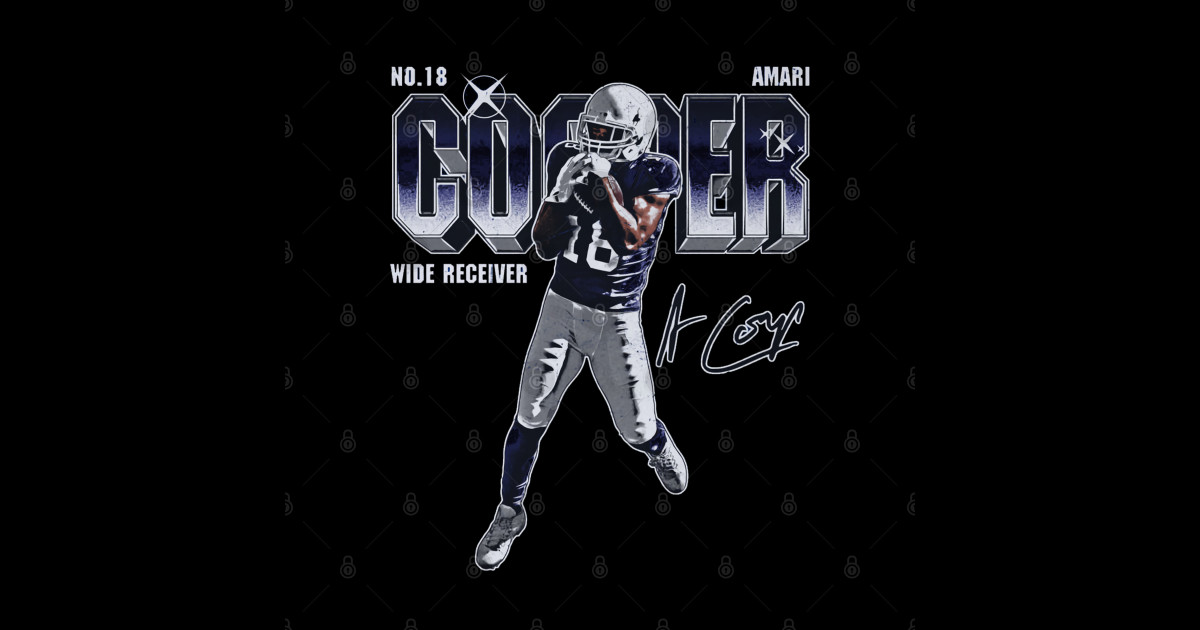 Amari Cooper Buffalo Retro Print - Amari Cooper - Sticker | TeePublic