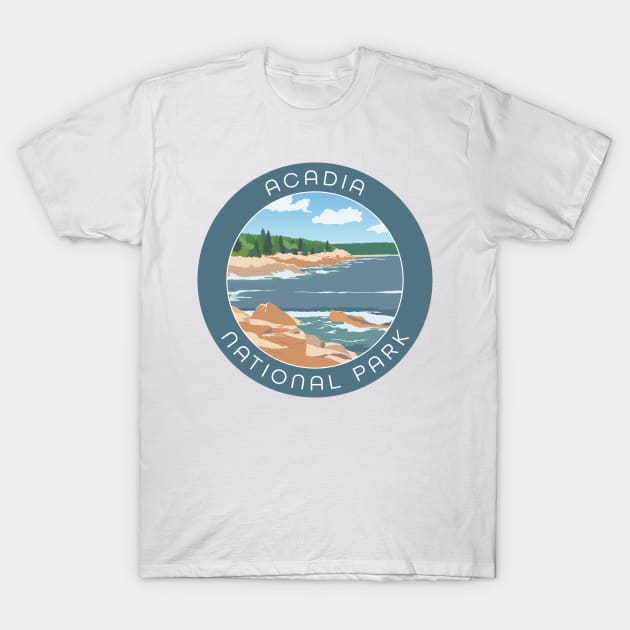 Acadia National Park - Acadia National Park - T-Shirt | TeePublic