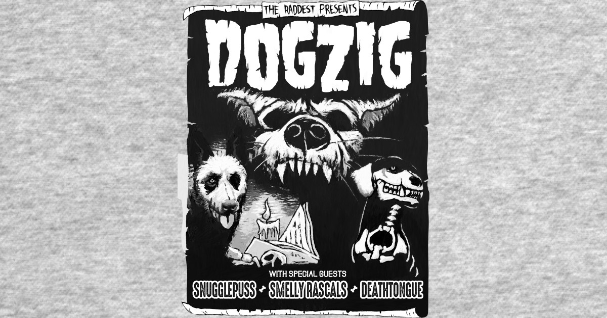 Dogzig Danzig Parody - Danzig - T-Shirt | TeePublic