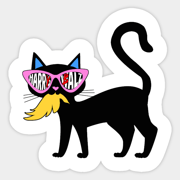 Harris Walz 24 Harry Balz 2024 Meme Democratics Cat - Vote Harry Balz ...