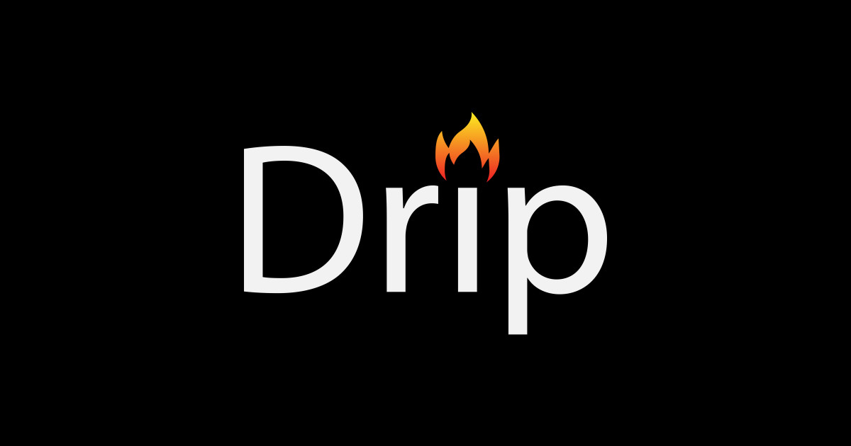 Drip artistic typography design - Drip Artistic Typography Design ...