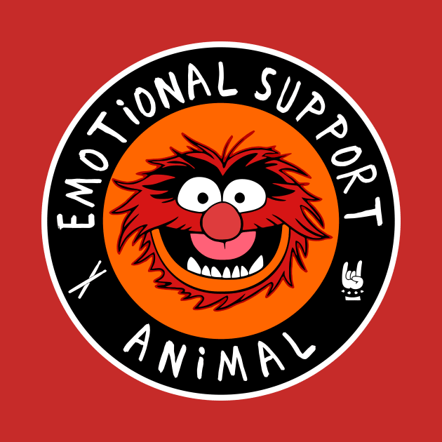 muppets emotional support animal - Muppets - T-Shirt | TeePublic