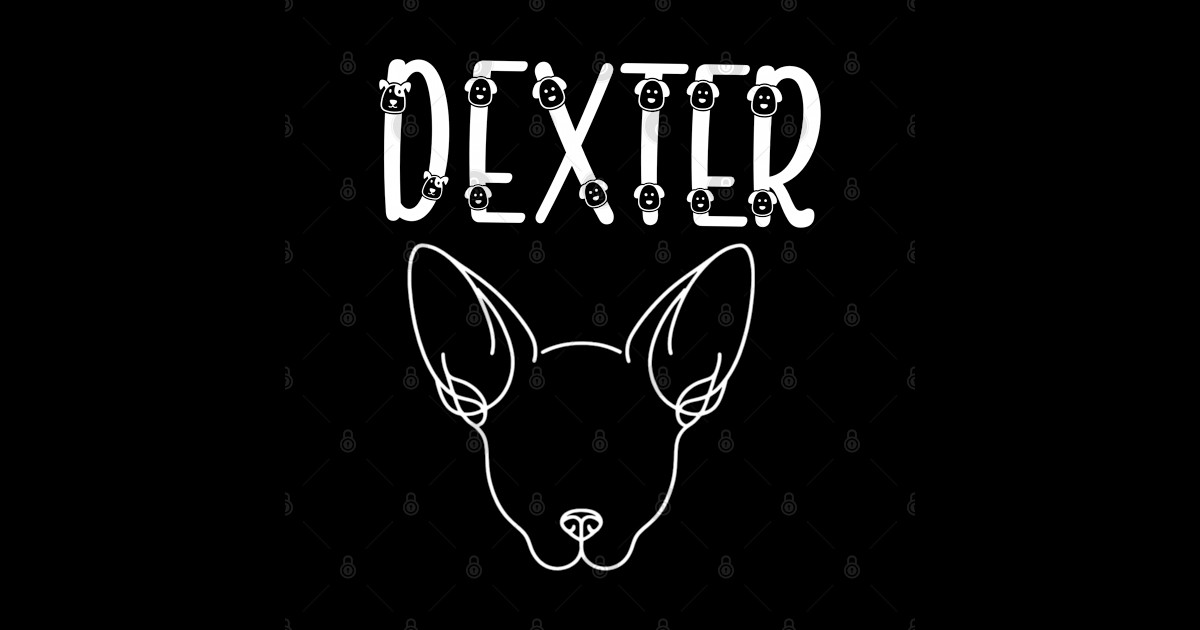 Dog name design for your puppy Dexter - Dog Name - Sticker | TeePublic