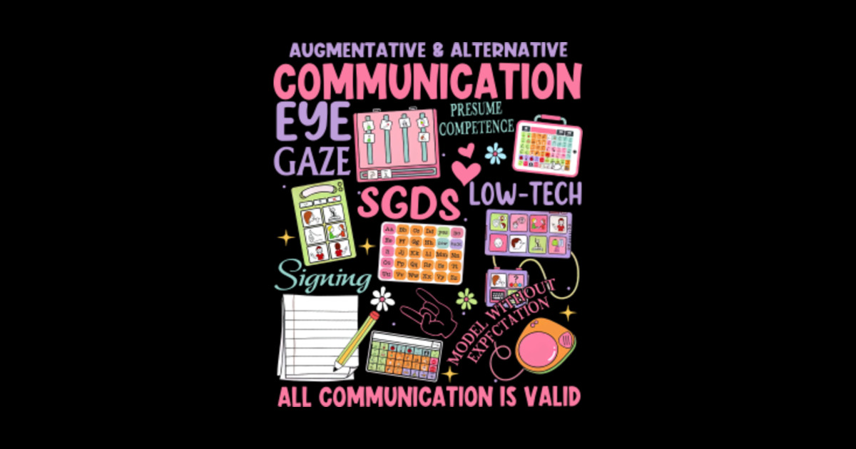 Augmentative & Alternative Communication Speech Therapy AAC ...