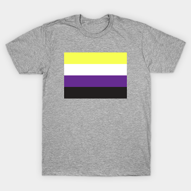 Non-Binary Pride - Nonbinary - T-Shirt | TeePublic