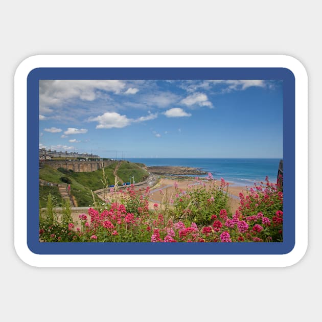 King Edwards Bay, Tynemouth - King Edwards Bay - Sticker | TeePublic