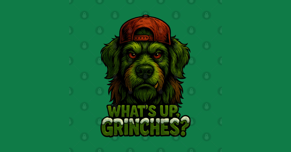 Bernedoodle - What’s Up, Grinches? Grinch-Style Dog Breed Collection ...