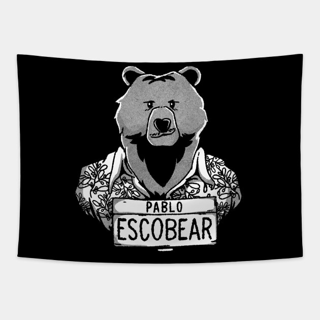 Pablo Escobear - Cocaine Bear - Tapestry | TeePublic