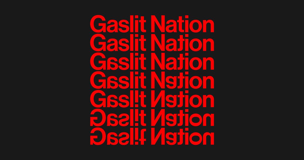 Gaslit Nation - Gaslit Nation Logo - T-Shirt | TeePublic