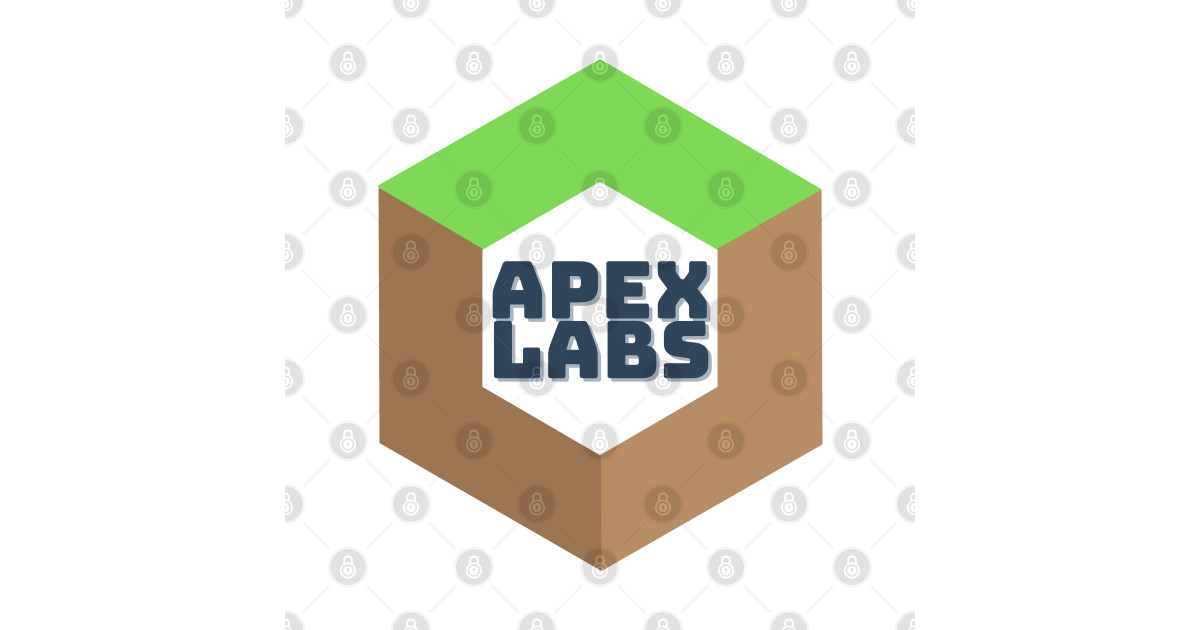 Apex Labs Merch! Minecraft Grass Block Cube Design!- No cube version ...
