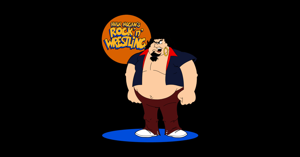 HHRnW Capt. Lou - Rock N Wrestling - Sticker | TeePublic